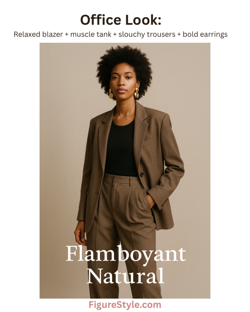 Bold & Breezy: Style Guide for Flamboyant Natural Body Type